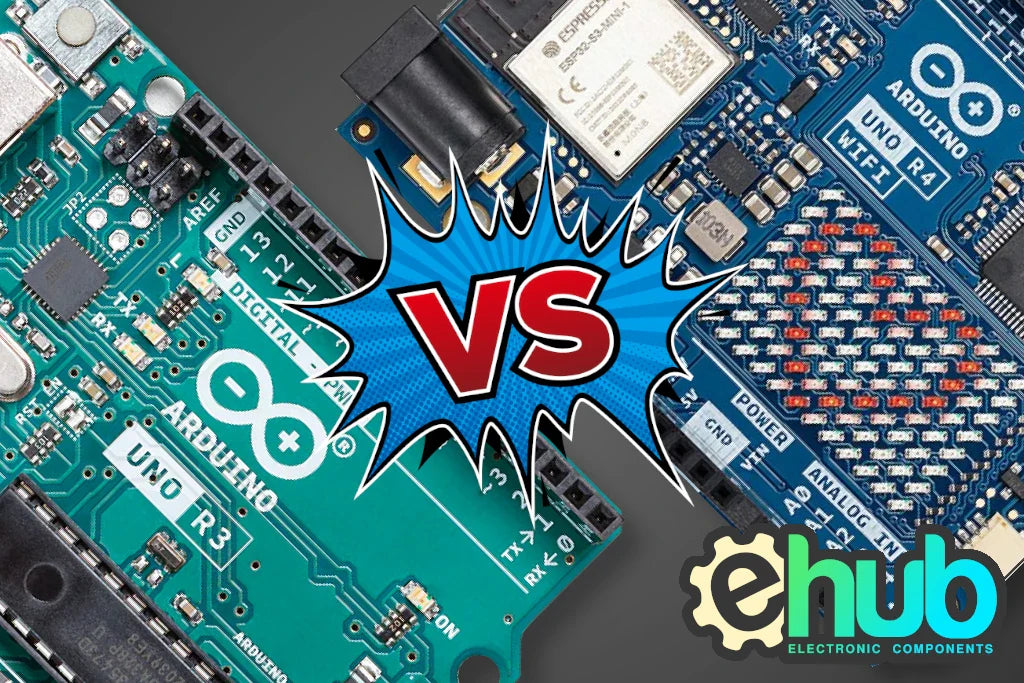 Arduino UNO R3 Vs R4 WiFi – The Electronics Hub
