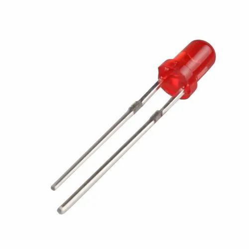 3mm Red LED 20mA 80mW (2 Pack) – The Electronics Hub
