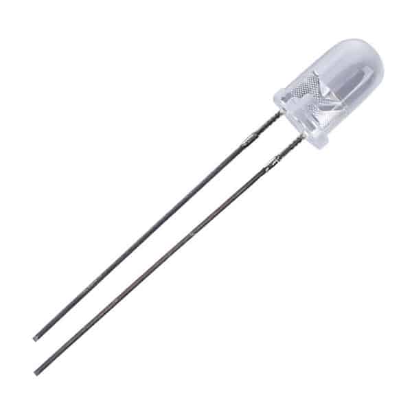 5mm 3.5V Blue LEDs 2200mcd (5 Pack) – The Electronics Hub