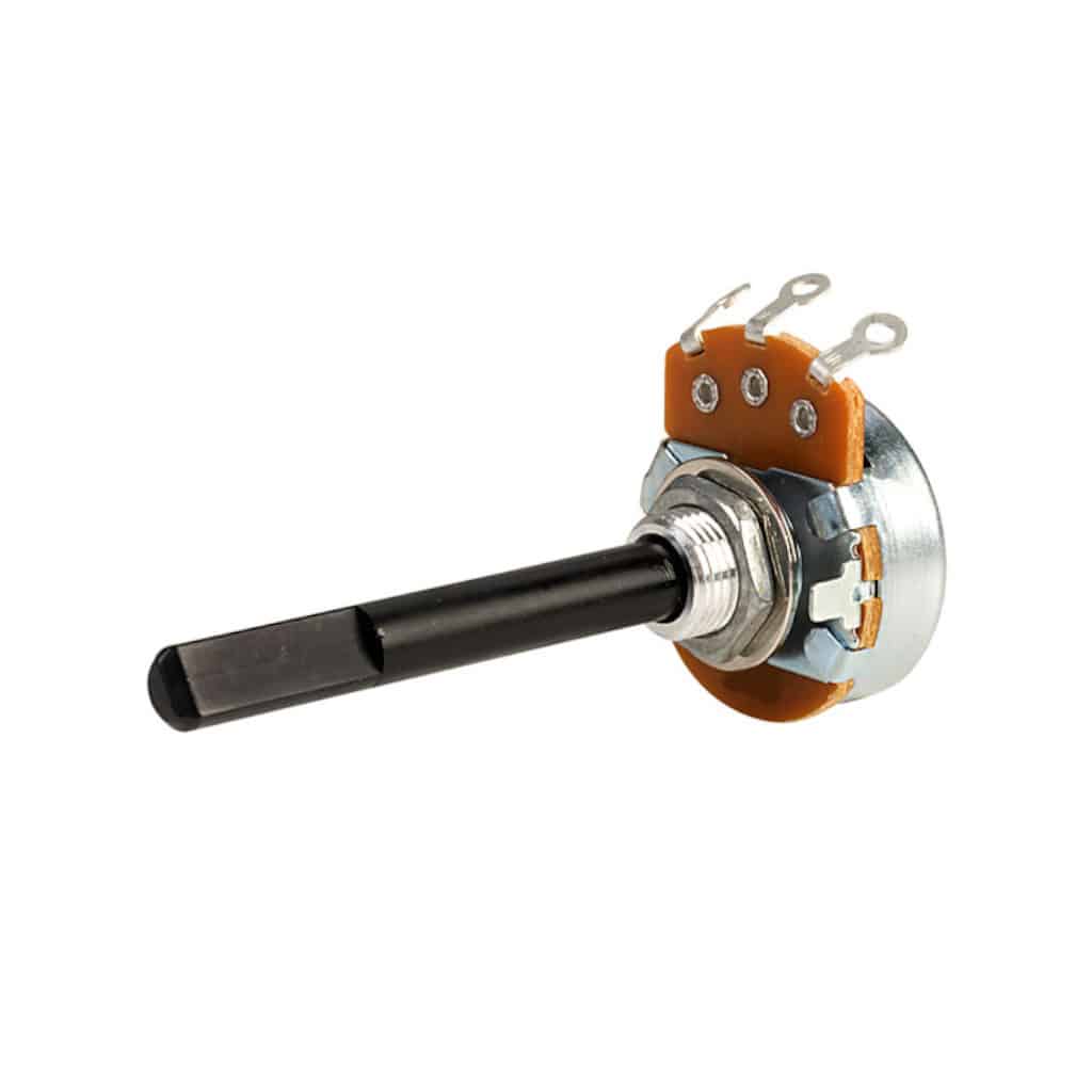 10K Logarithmic 24mm, Metal Case, Solder Lug Potentiometer – The ...