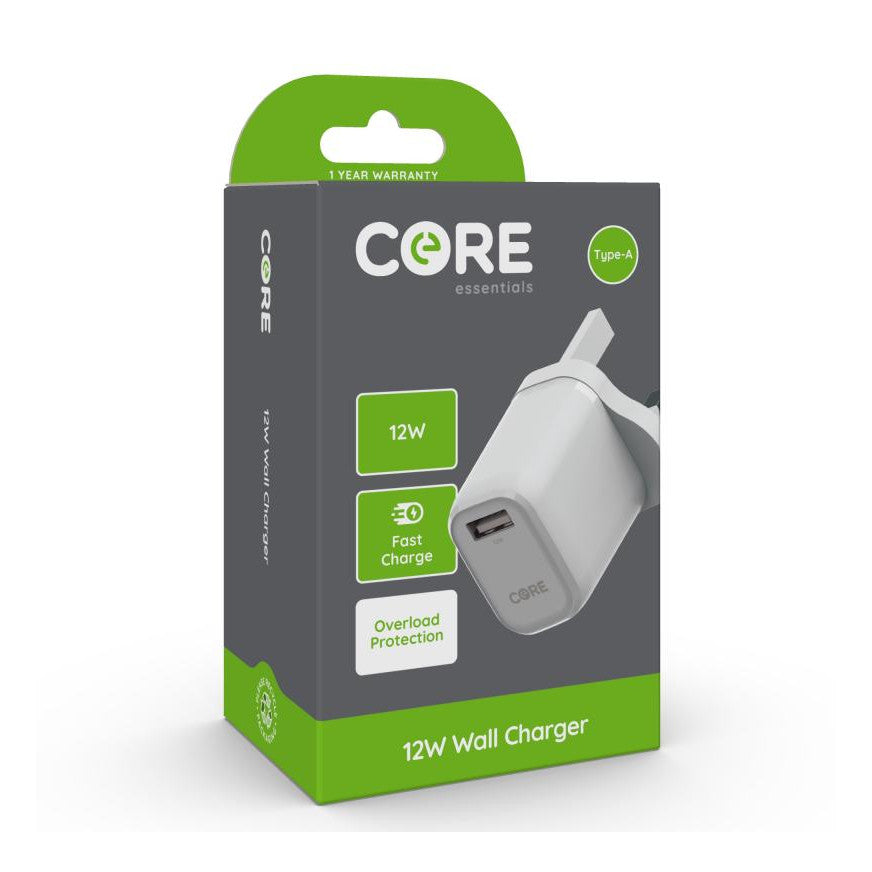 Core Fast Charge 12W USB Wall Charger, Overload Protection – The ...