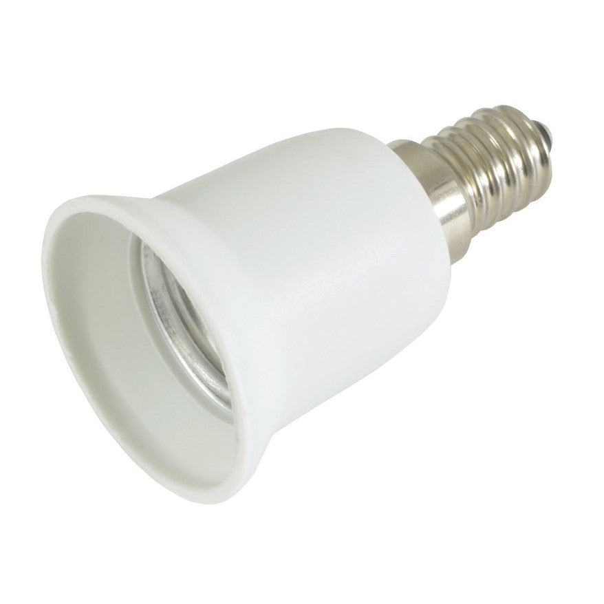 Lyyt E14 SES to E27 ES Edison Screw Lamp Socket Converter Light Bulb A ...