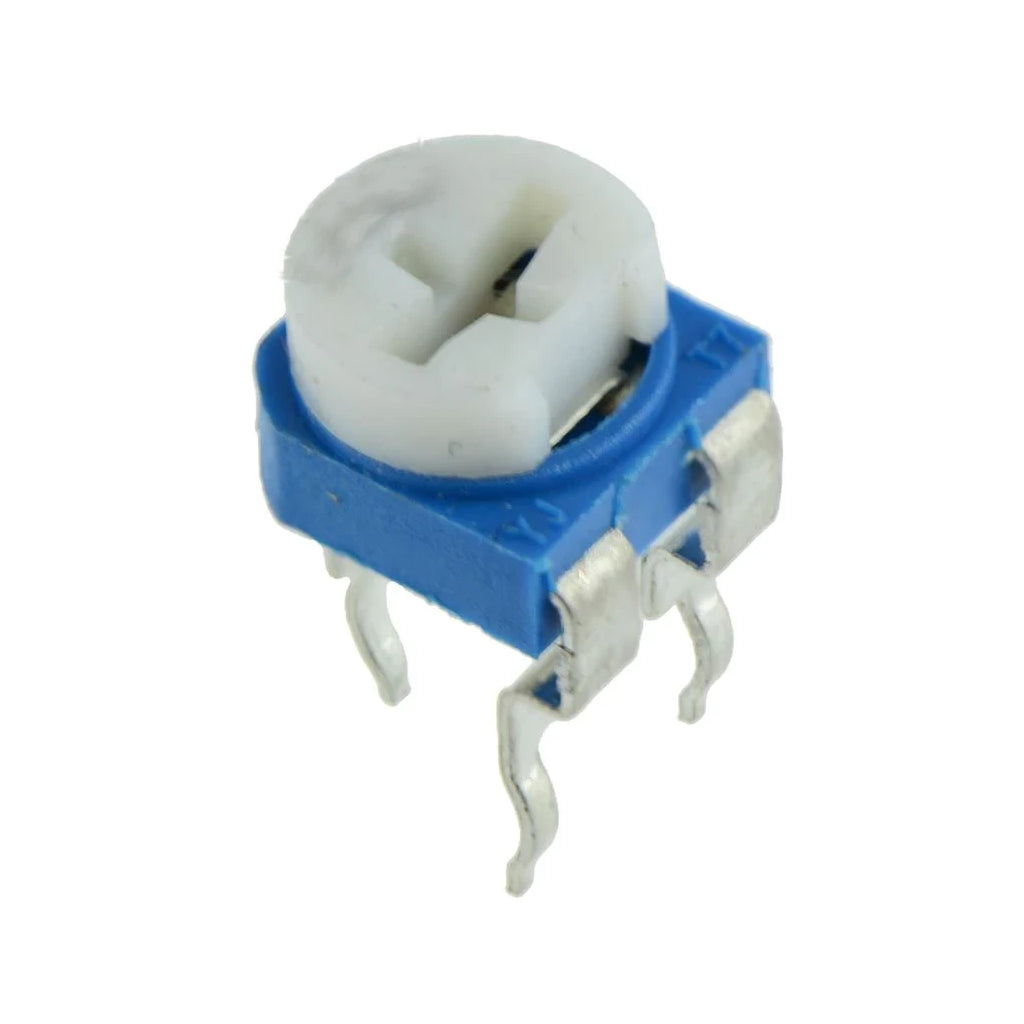 1M Horizontal Preset Trimmer Potentiometer (2 Pack) – The Electronics Hub
